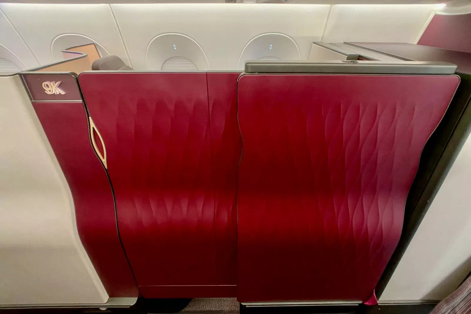 Hvordan Qatar Airways' nye 787-9 business class sammenlignes med Qsuite 1010_15