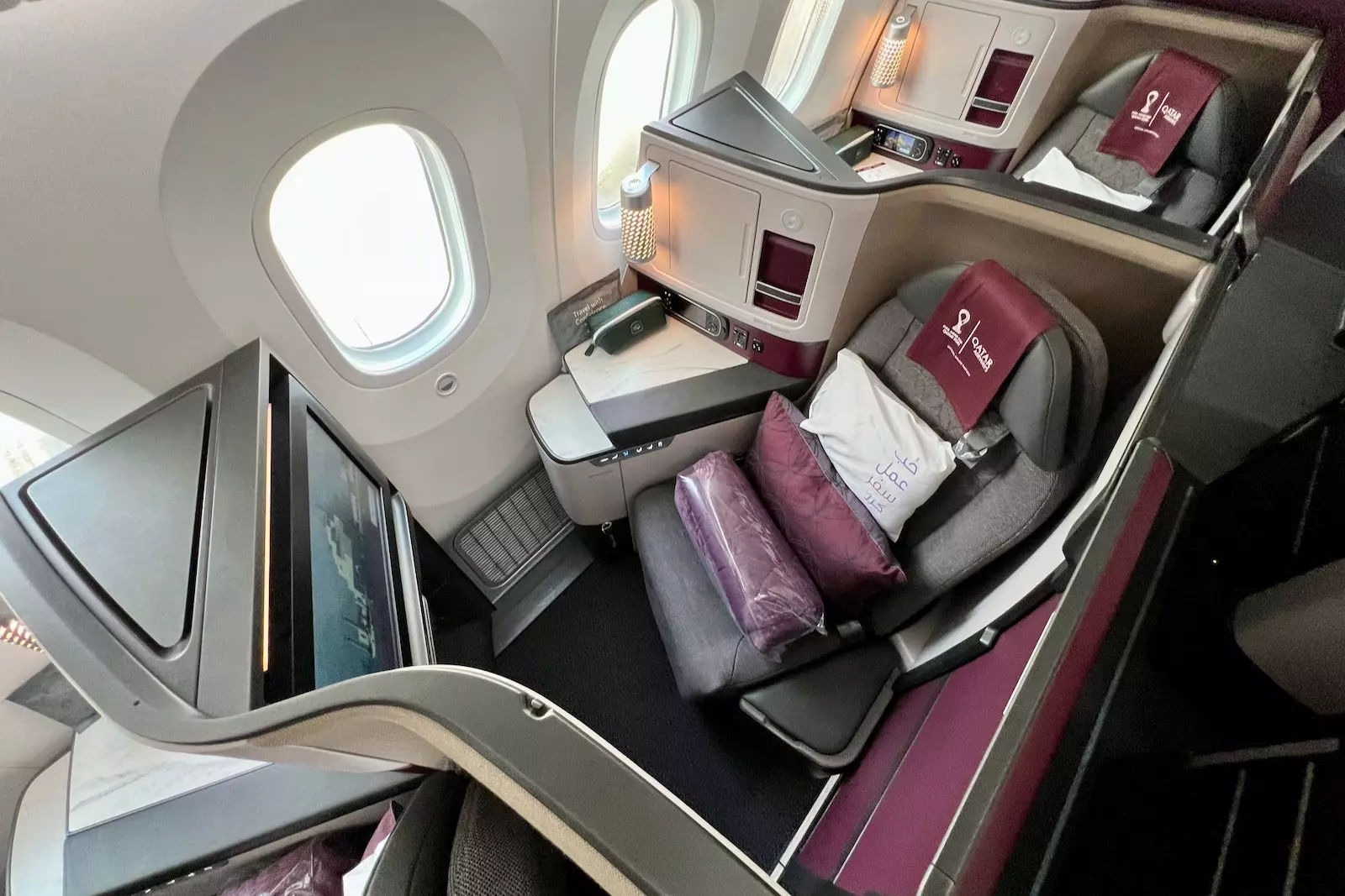 Hoe Qatar Airways 'nije 787-9 saaklike klasse fergelike mei Qsuite 1010_23