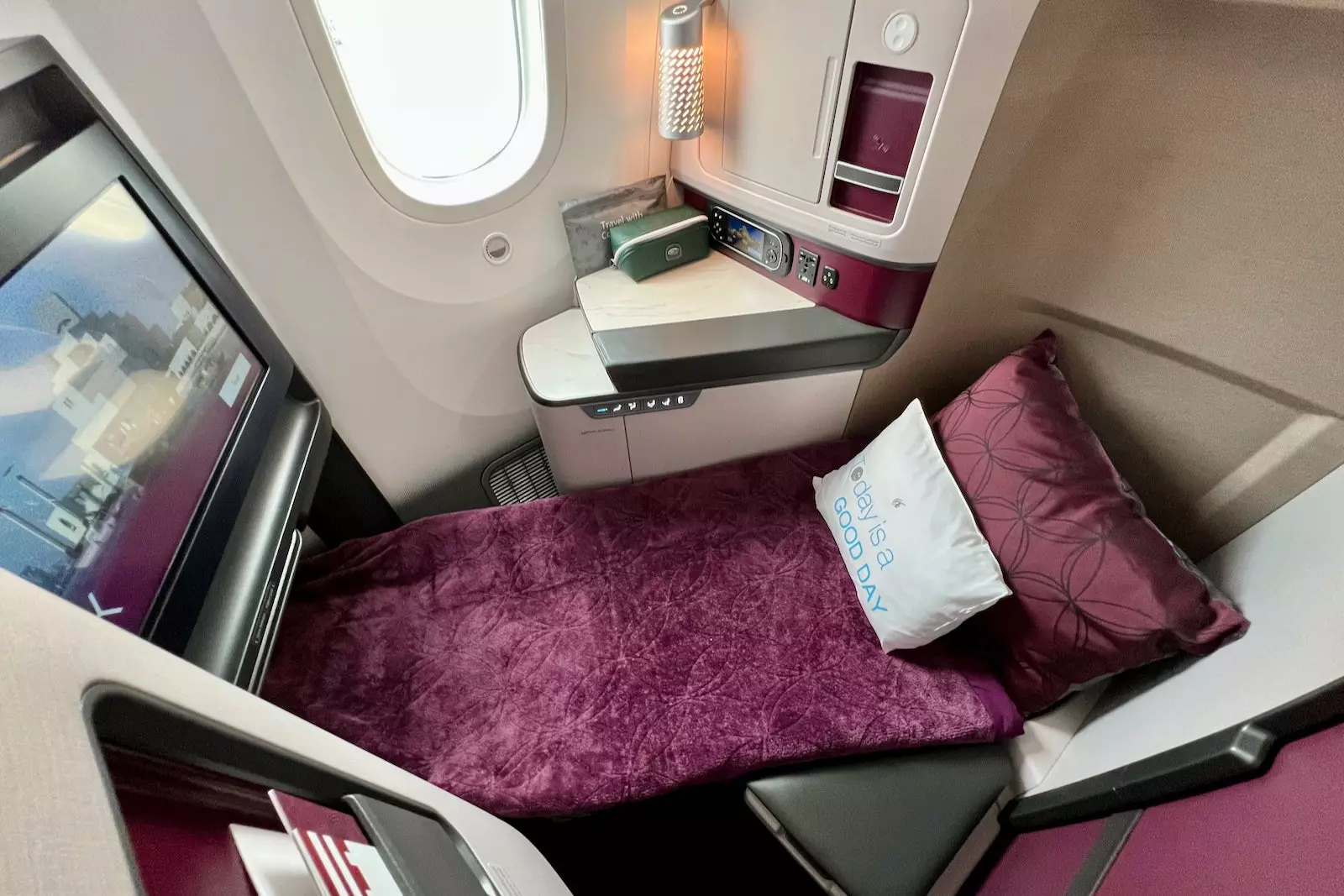 Hvordan Qatar Airways' nye 787-9 business class sammenlignes med Qsuite 1010_33