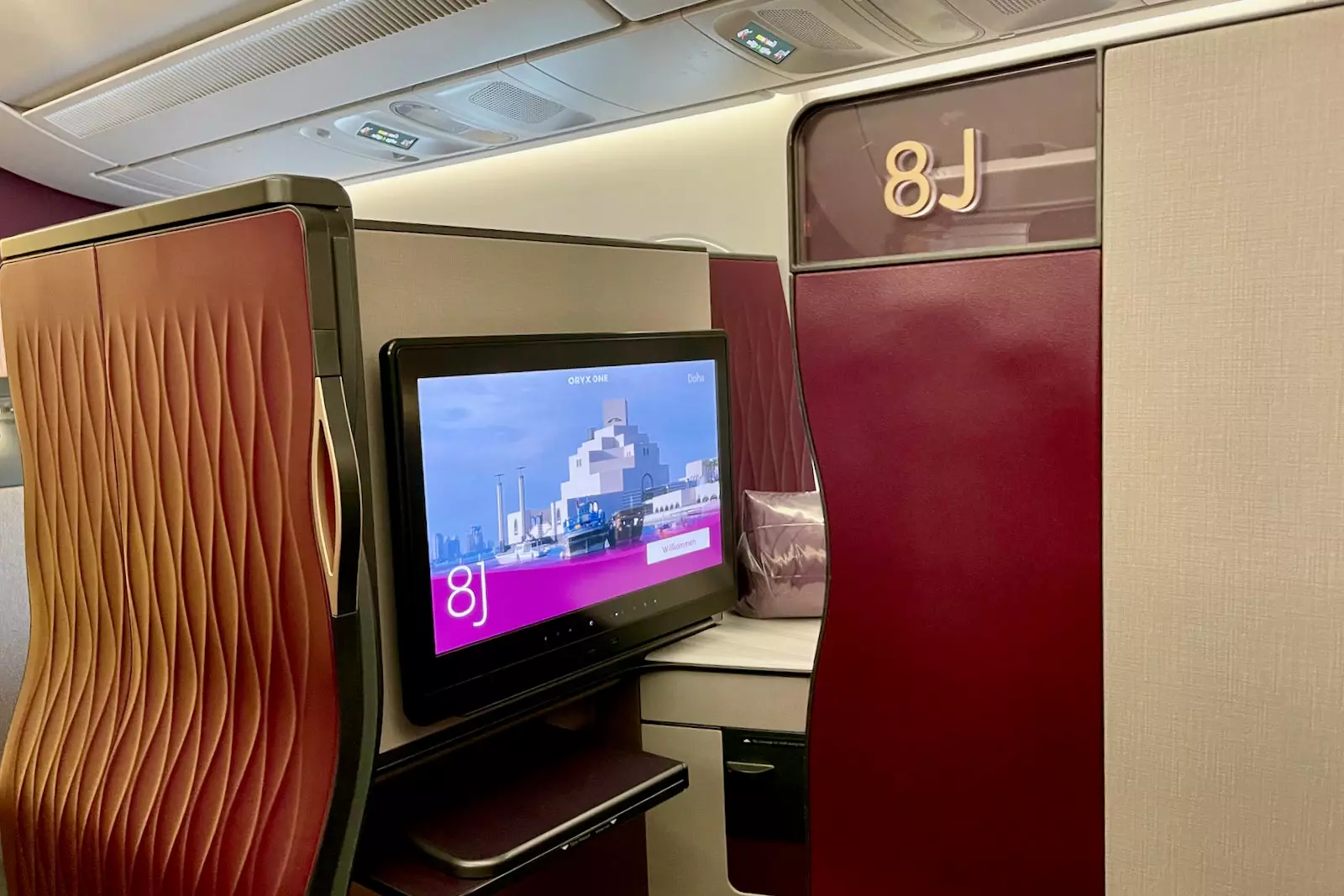 Hvordan Qatar Airways' nye 787-9 business class sammenlignes med Qsuite 1010_53