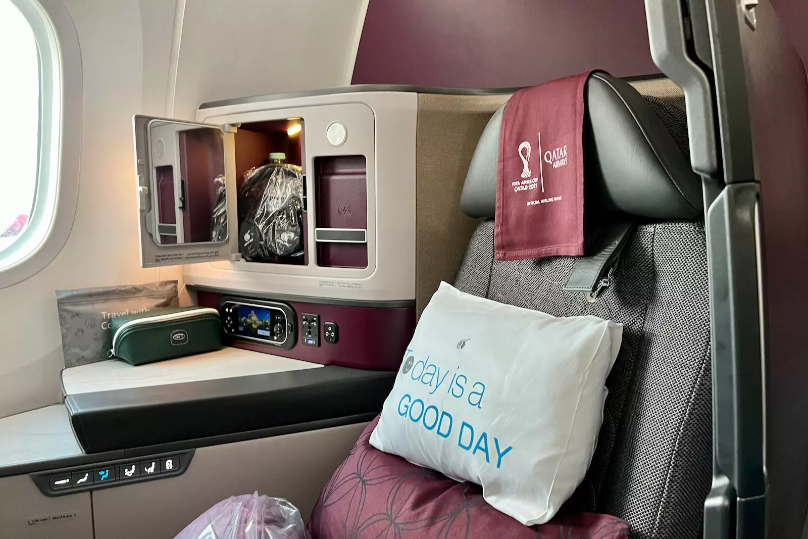 Ülevaade: Qatar Airwaysi uus äriklass lennukil Boeing 787-9 Dreamliner 1011_64