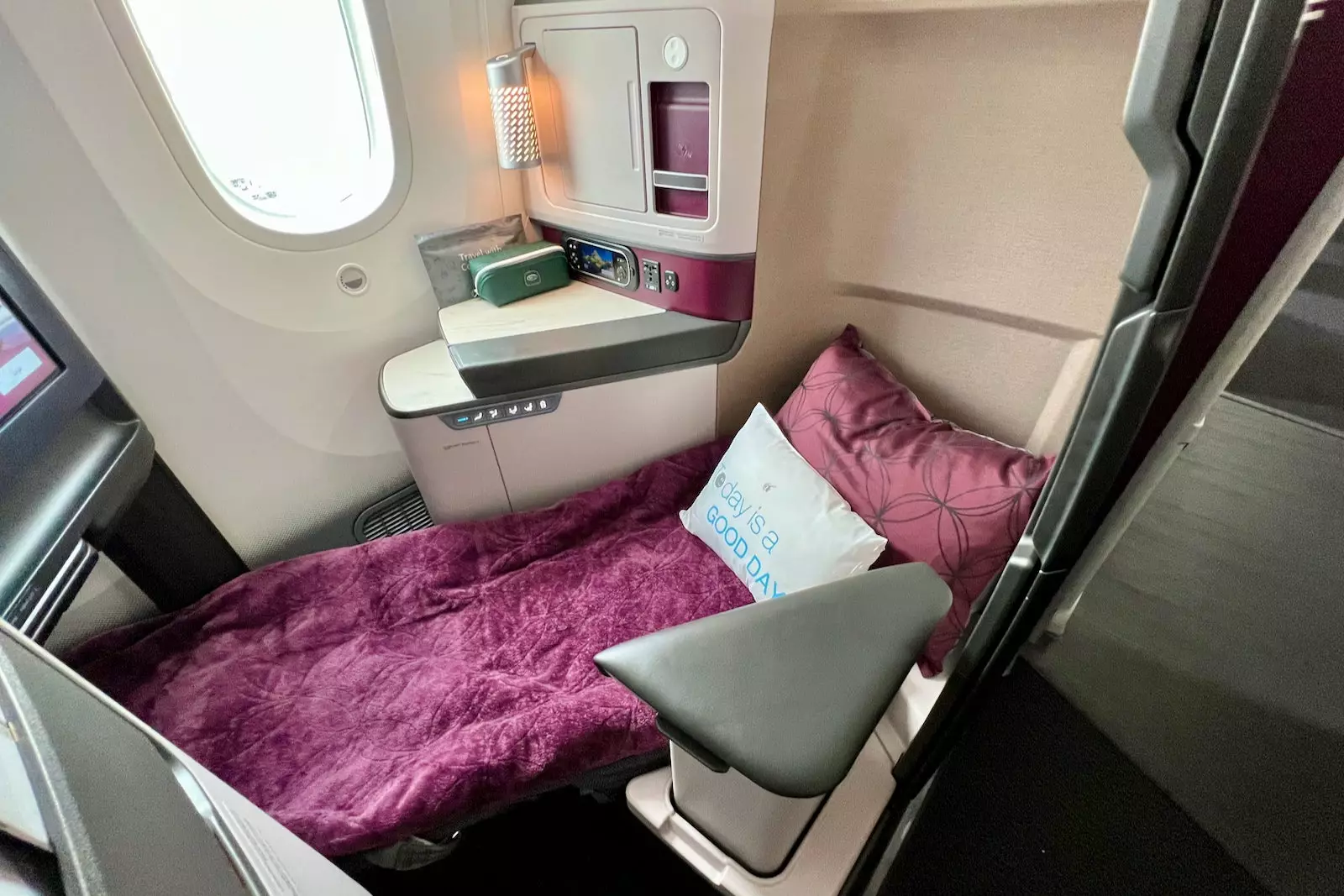 Isubiramo: Qatar Airways 'icyiciro gishya cyubucuruzi kuri Boeing 787-9 Dreamliner 1011_73