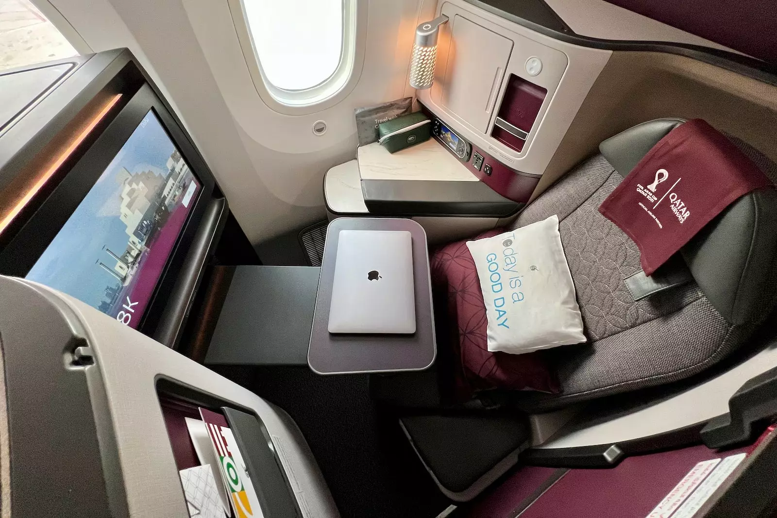 Ülevaade: Qatar Airwaysi uus äriklass lennukil Boeing 787-9 Dreamliner 1011_80