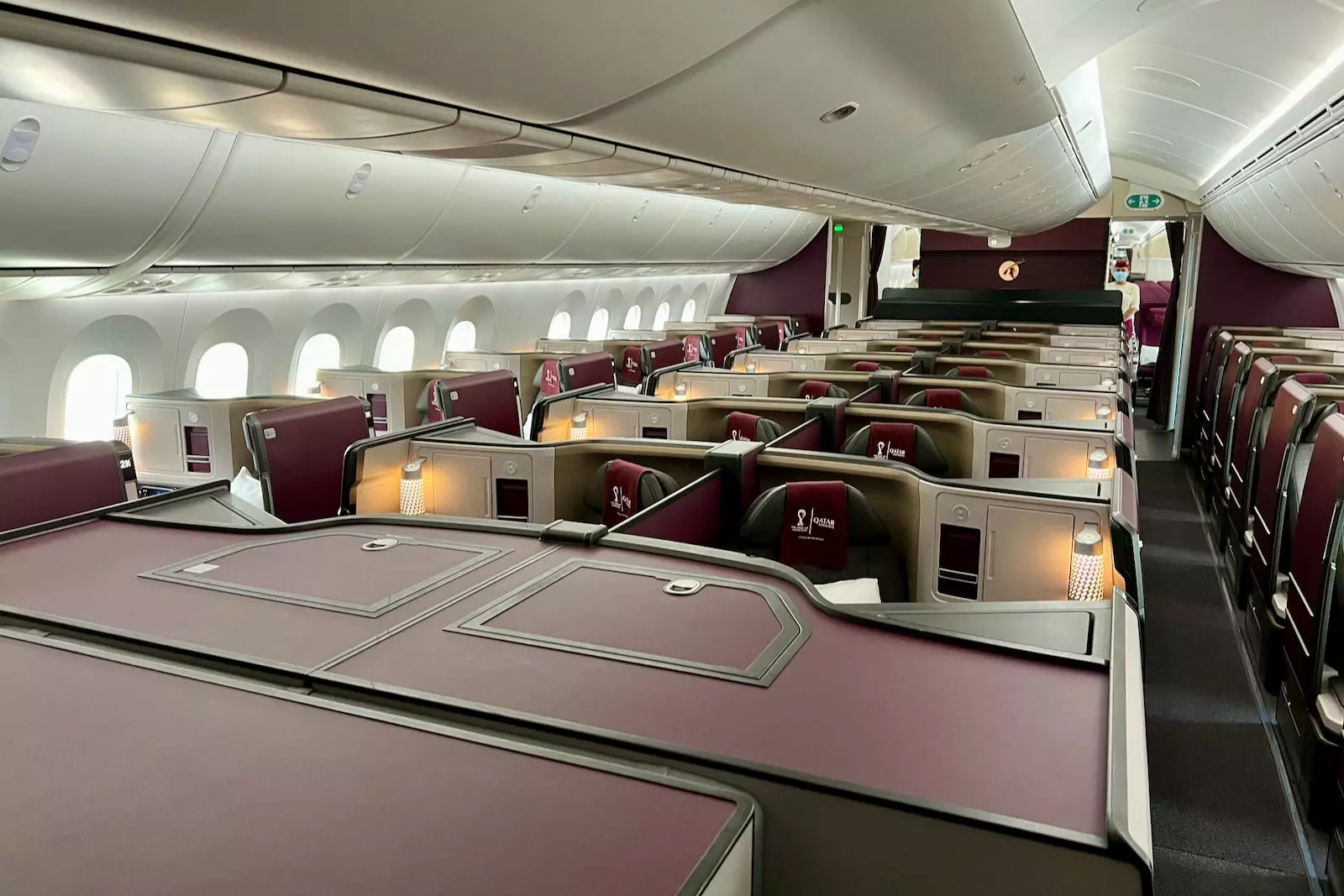 Ülevaade: Qatar Airwaysi uus äriklass lennukil Boeing 787-9 Dreamliner 1011_87