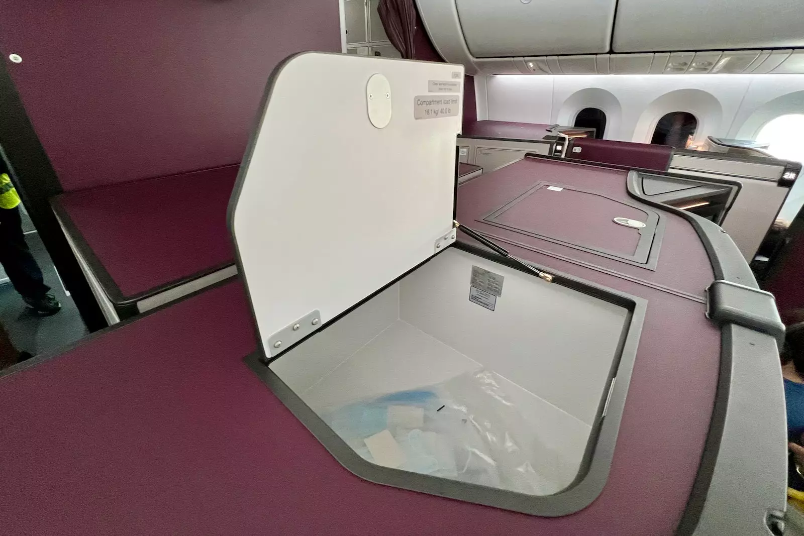 Isubiramo: Qatar Airways 'icyiciro gishya cyubucuruzi kuri Boeing 787-9 Dreamliner 1011_88