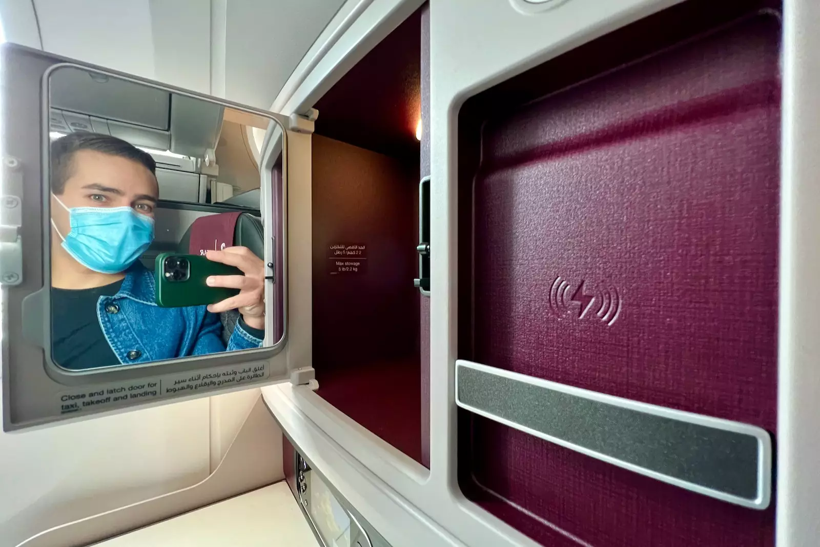 Ülevaade: Qatar Airwaysi uus äriklass lennukil Boeing 787-9 Dreamliner 1011_96