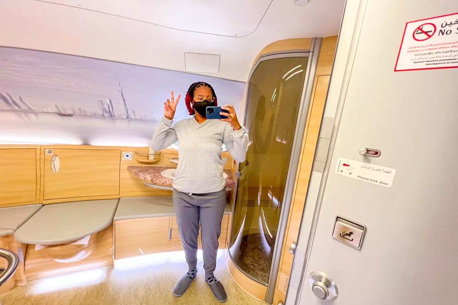 Een verhaal over twee hutten: een overzicht van Emirates First Class en Economy van New York tot Mauritius 1012_20