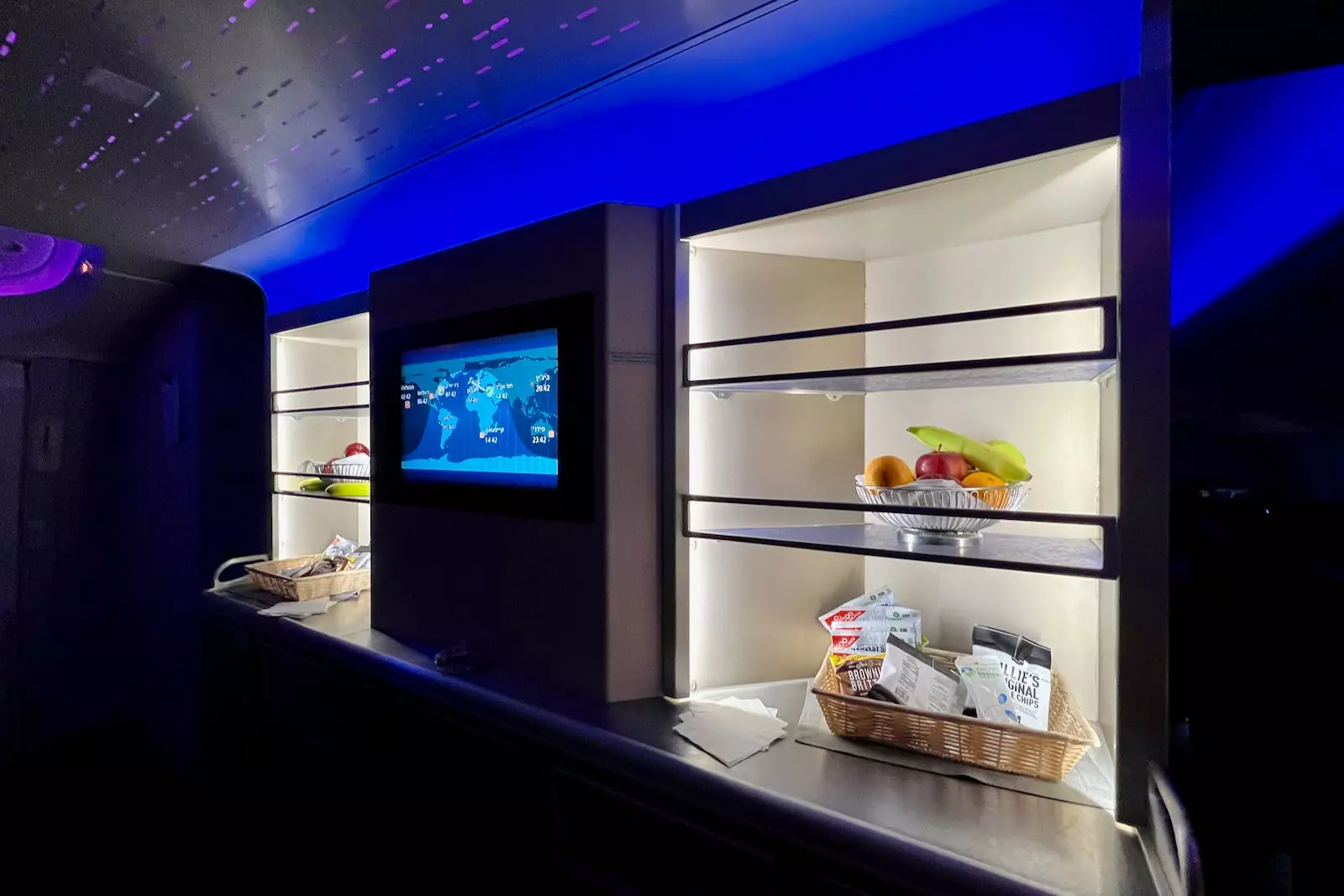 Anmeldelse: Amerikaners beste Boeing 777-200 business class fra JFK til Israel 1017_71