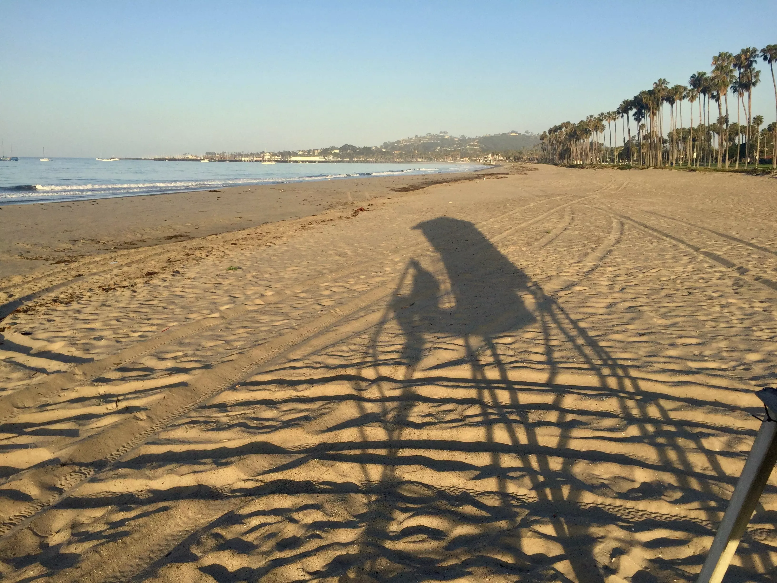 tlugħ ix-xemx Santa Barbara East Beach