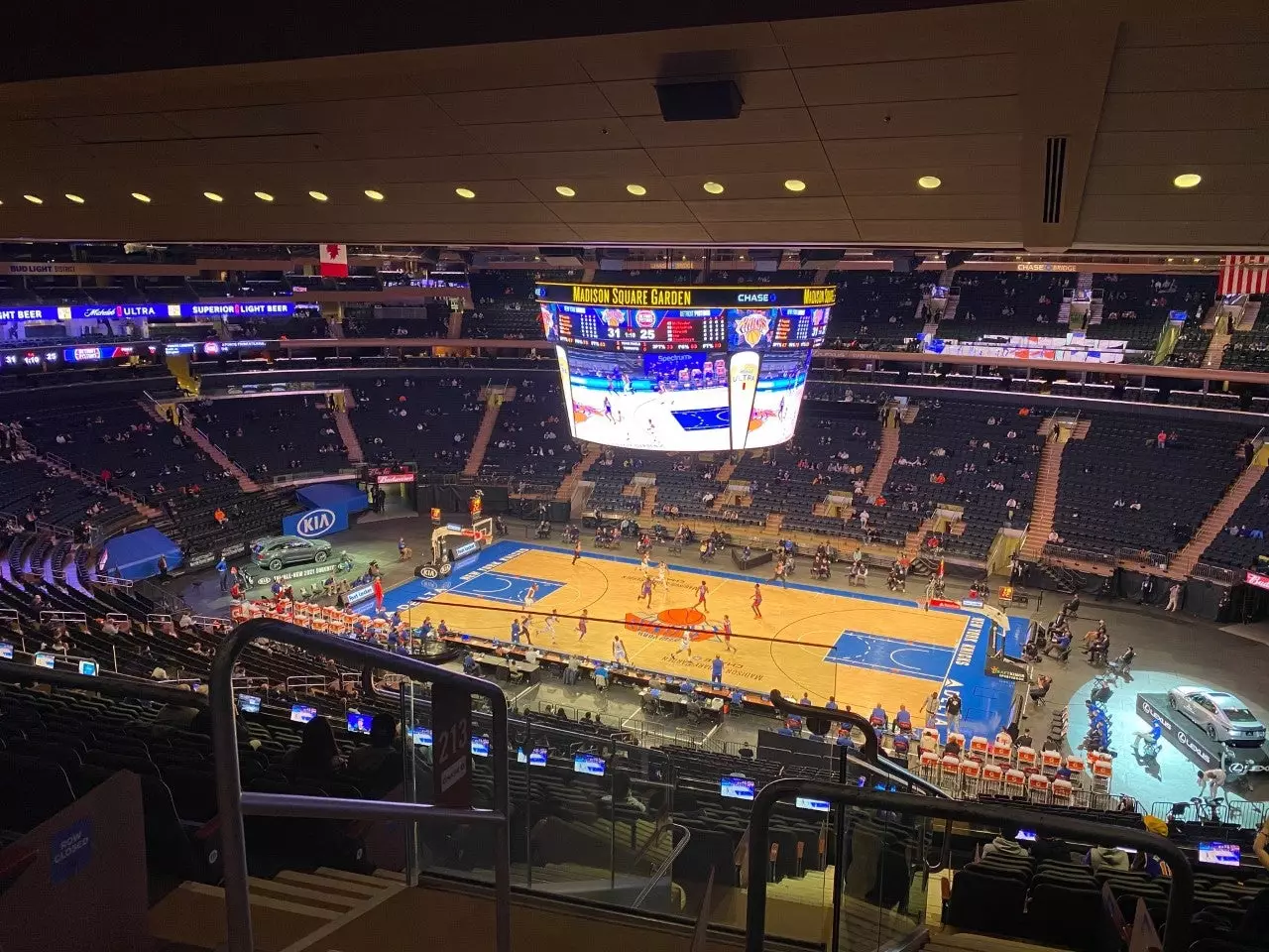 Vaig anar al Madison Square Garden durant la pandèmia. Aquí és com va ser 1130_2