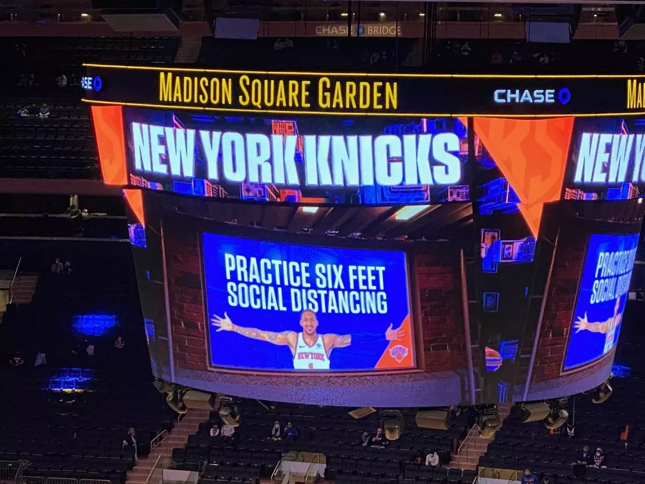 Vaig anar al Madison Square Garden durant la pandèmia. Aquí és com va ser 1130_4