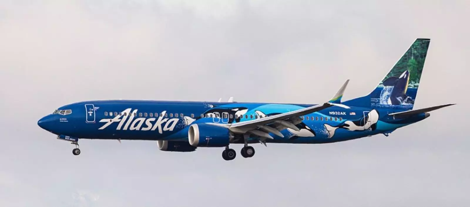 Uma baleia de uma libré para Alaska Airlines 115_1