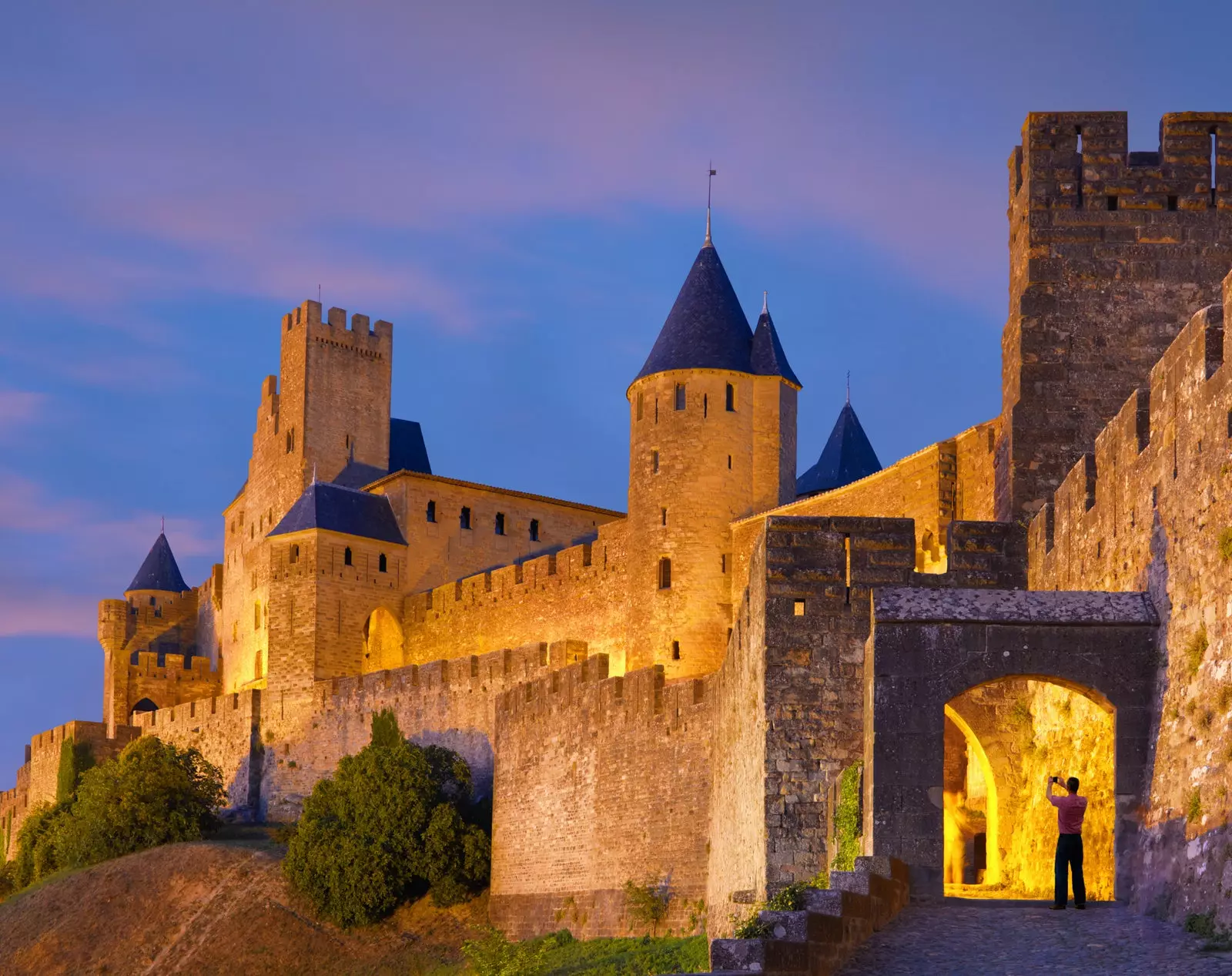 فرانسىيە ، Languedoc ، Carcassonne ، Aude دەرۋازىسى