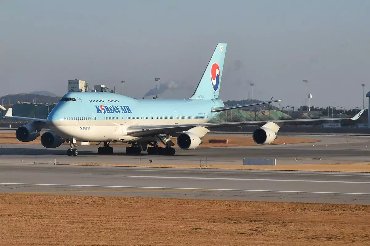 A Korean Air 747-400 на аеродромот во Сеул Инчеон во декември 2017 година (Фото: Алберто Рива/TPG)