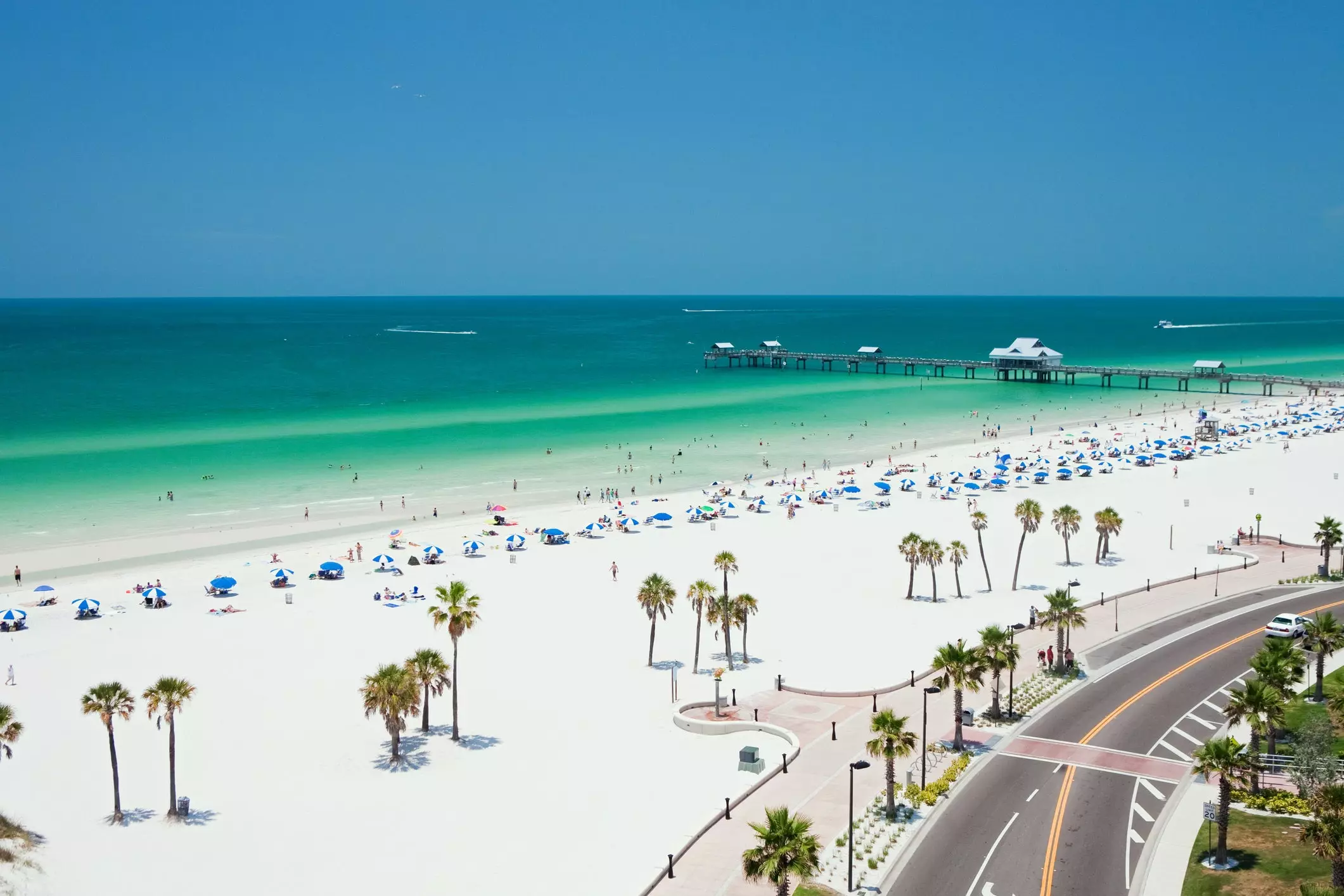 Pantai Clearwater di Florida