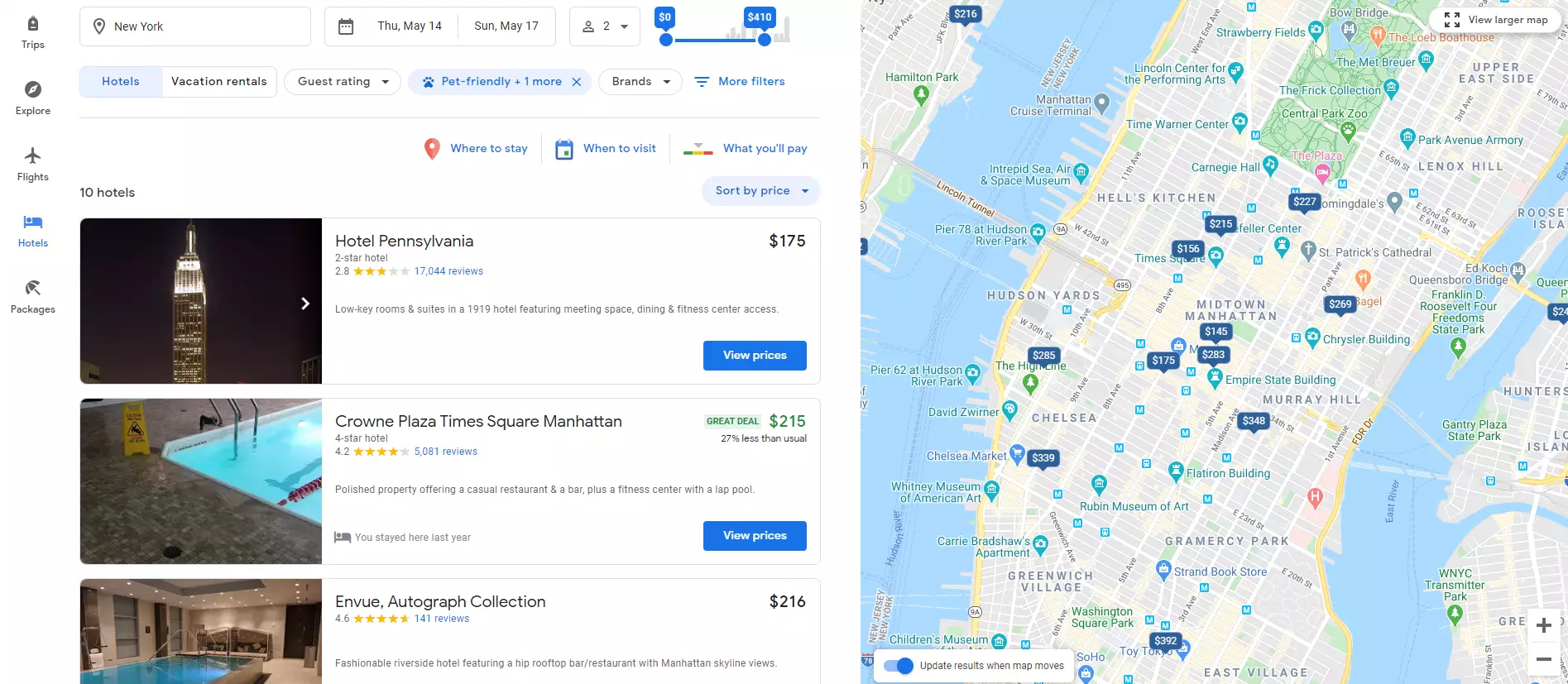 Utilisez Google Hotels pour rechercher et réserver des hôtels 1243_11