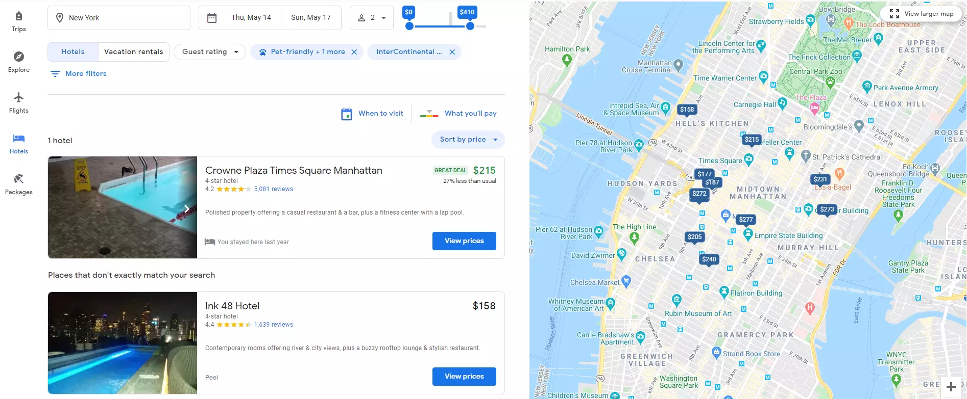 Utilisez Google Hotels pour rechercher et réserver des hôtels 1243_12