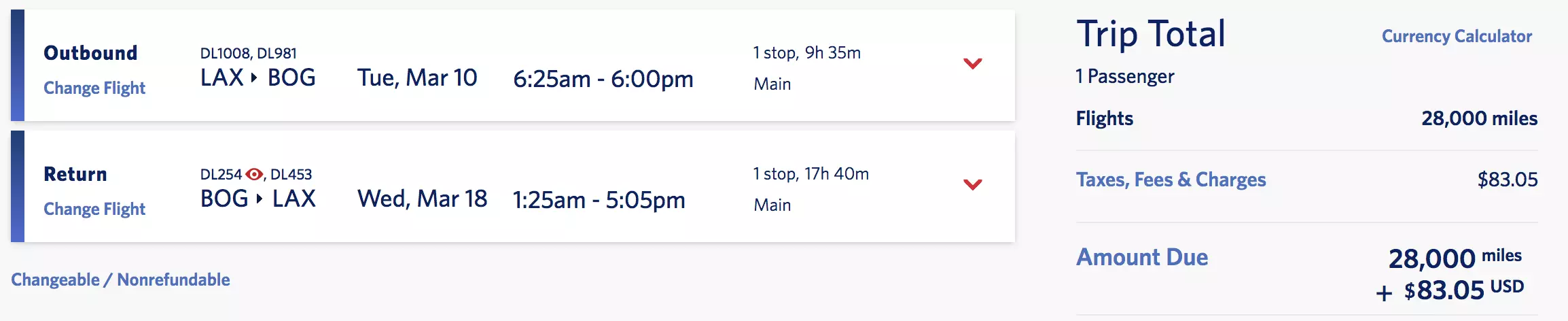 Delta nagrada hitra razprodaja: leti v Južno Ameriko od 20.000 SkyMiles R/T 12792_4