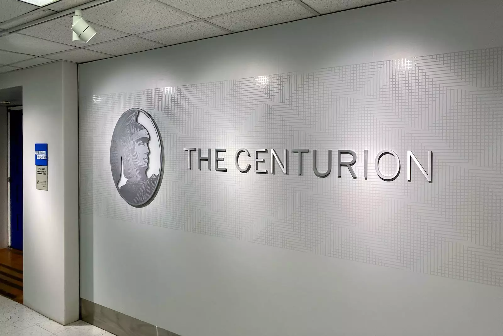 Le Centurion Lounge i LaGuardia Malae Vaalele. (Ata mai ia Zach Griff/The Points Guy)