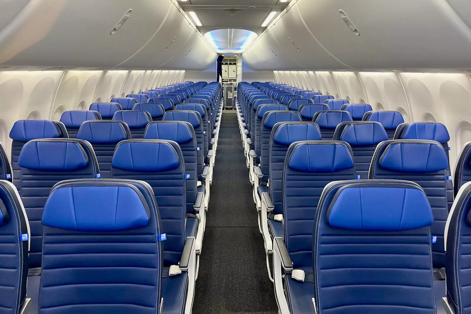 Het nieuwe interieur van United testen op de Boeing 737 MAX 8 1388_19