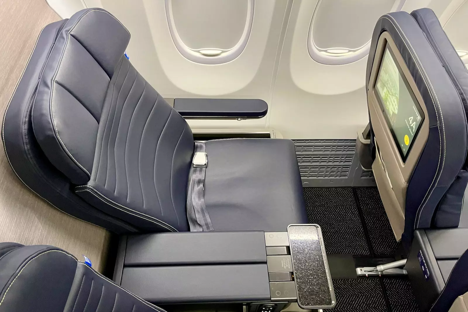 Ang paglalagay ng bagong interior ng United sa pagsubok sa Boeing 737 MAX 8 1388_21