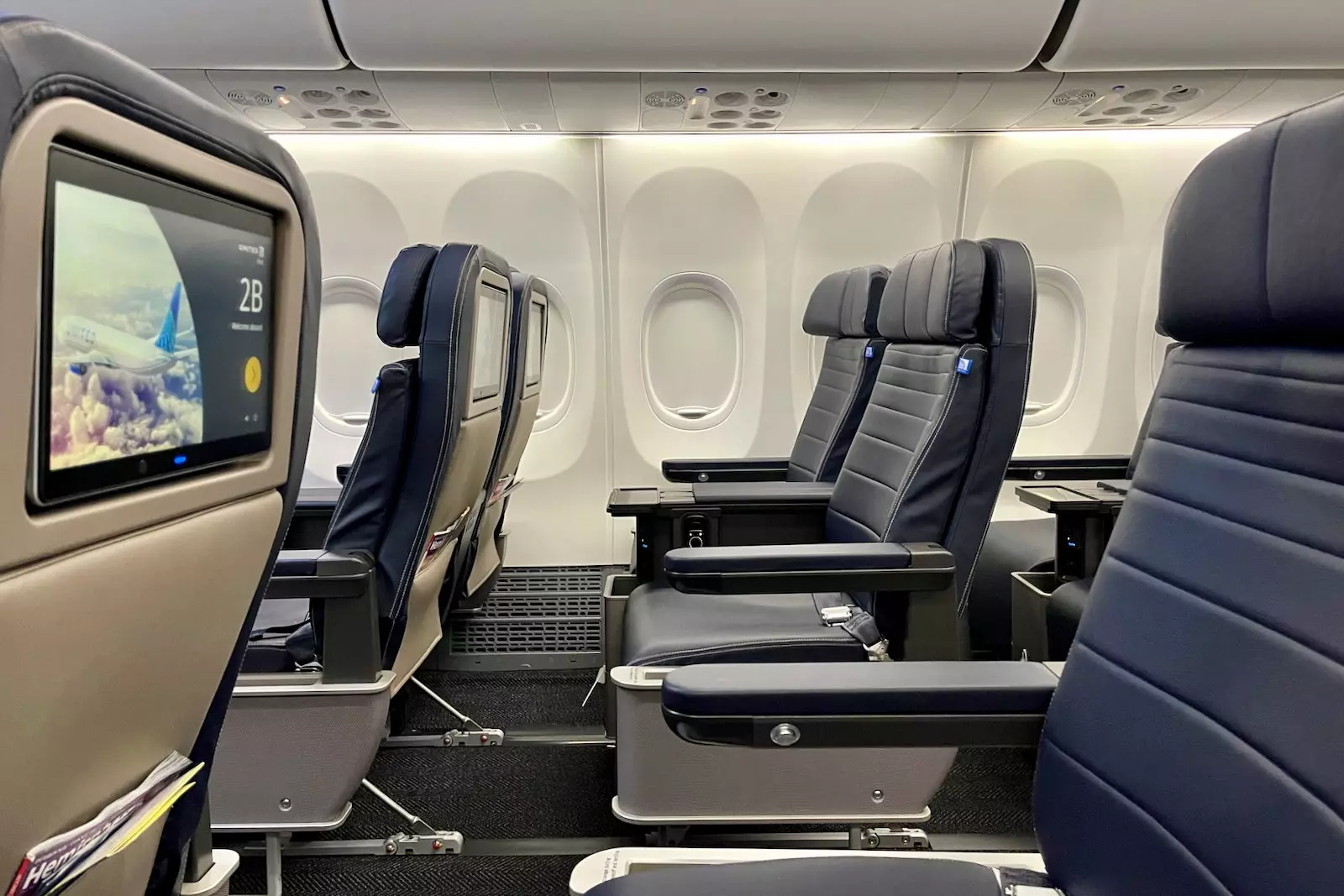 Het nieuwe interieur van United testen op de Boeing 737 MAX 8 1388_22