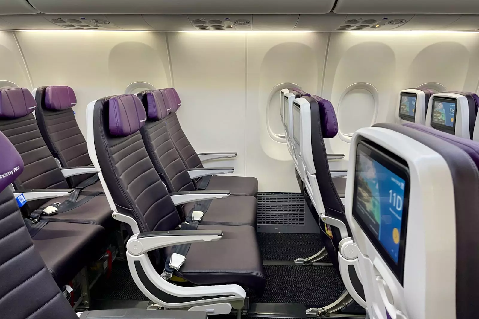 Ang paglalagay ng bagong interior ng United sa pagsubok sa Boeing 737 MAX 8 1388_23