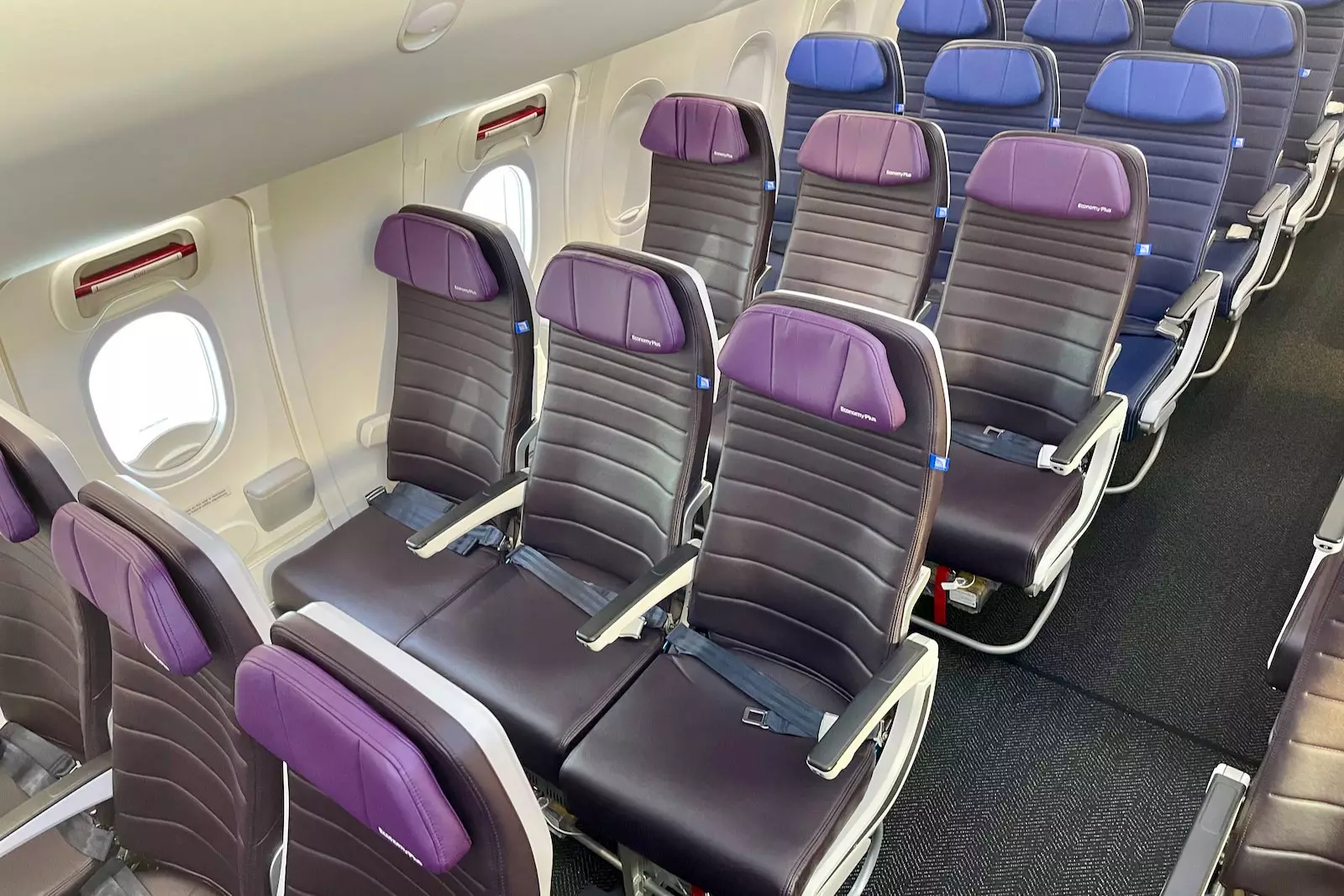 Ang paglalagay ng bagong interior ng United sa pagsubok sa Boeing 737 MAX 8 1388_26