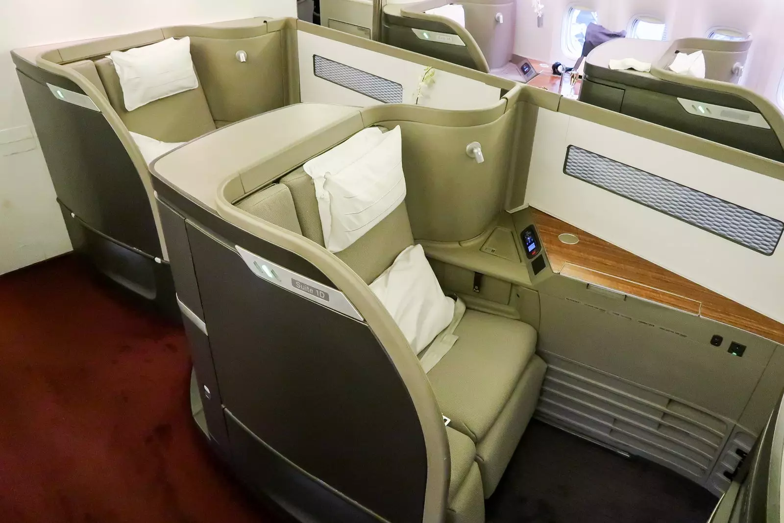 Խորհուրդներ Flying Cathay Pacific First Class-ի որպես զույգ 14433_2