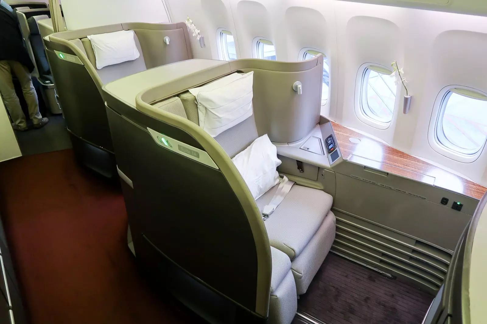 Խորհուրդներ Flying Cathay Pacific First Class-ի որպես զույգ 14433_4