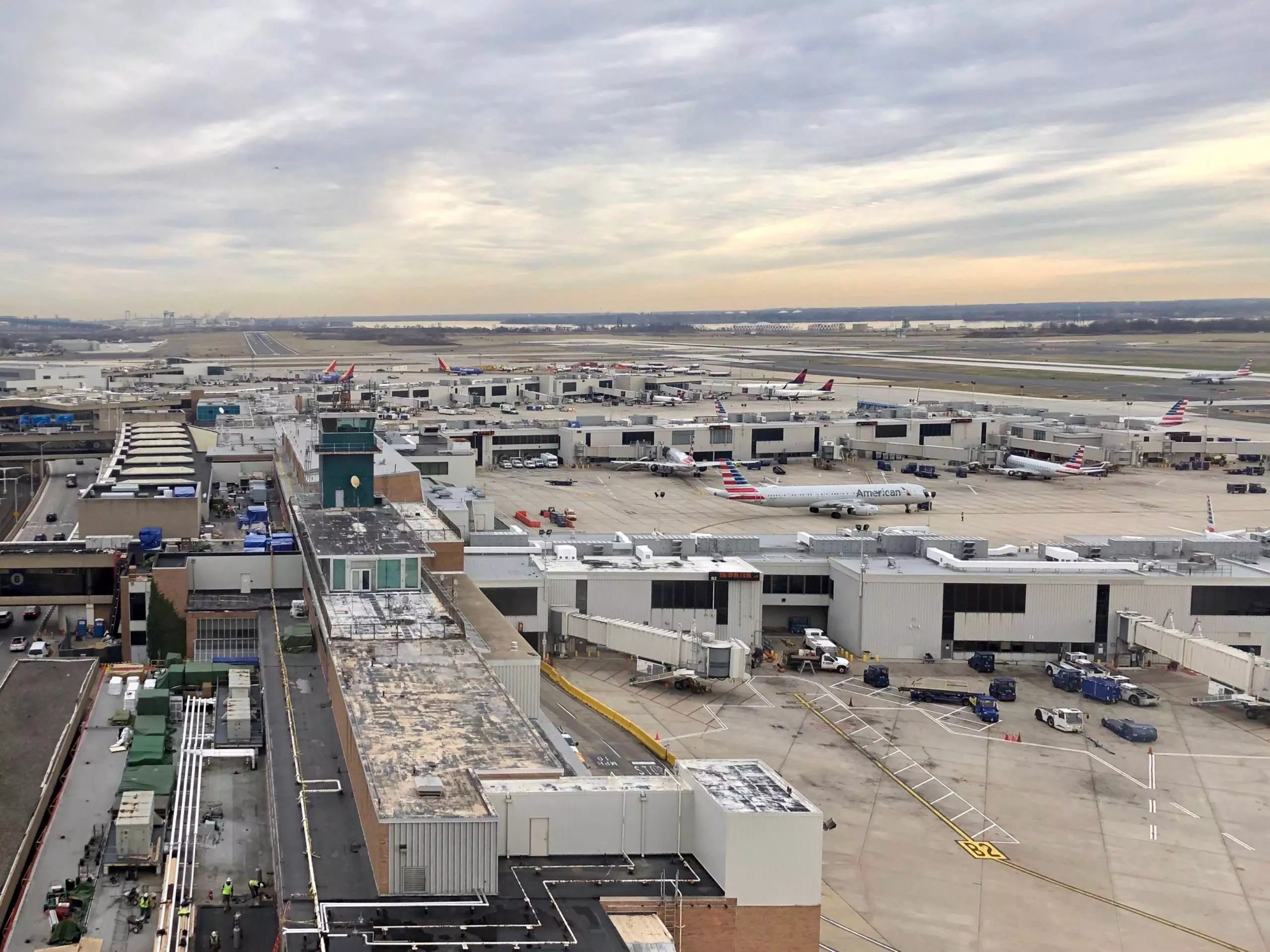 Kongresserna på Philadelphia International Airport. (Foto av Edward Russell/TPG)