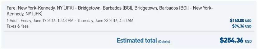 New York ke Caribbean daripada $254 RT pada JetBlue 15030_1