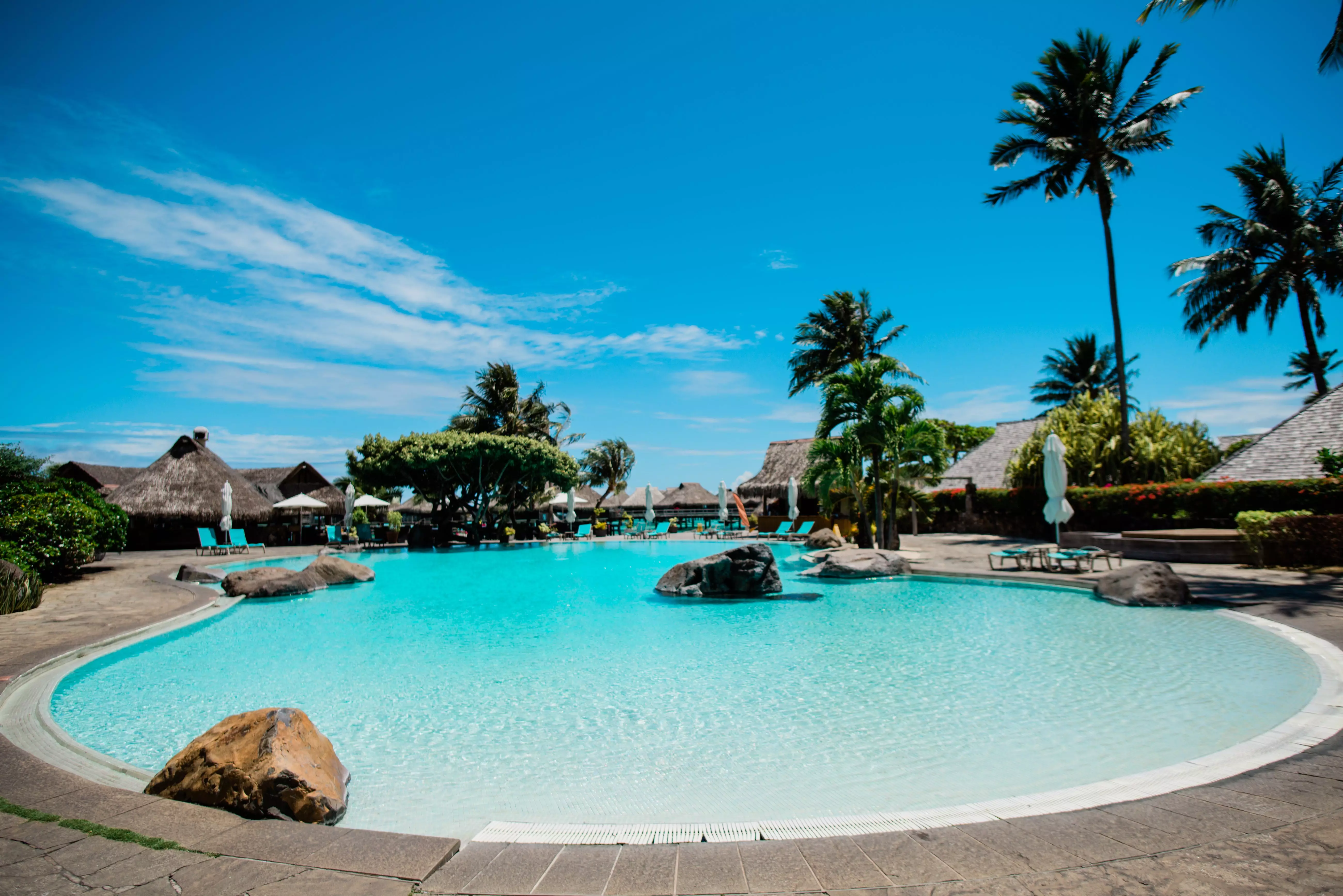 Hilton Moorea Lagoon Resort and Spa - bazen