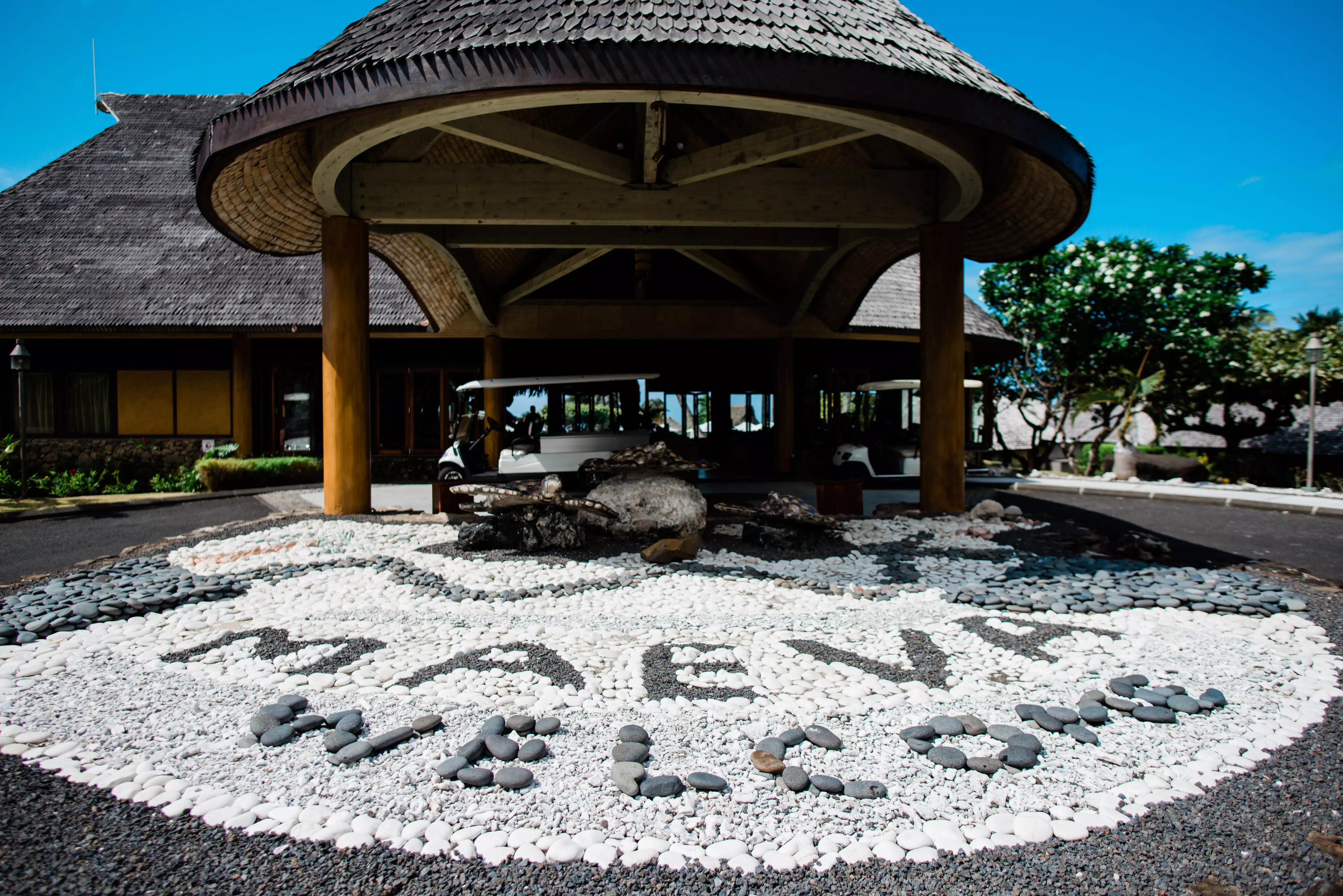 Hilton Moorea Lagoon Resort and Spa - lobi dobrodošlice