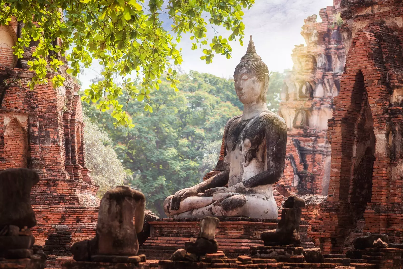 Wat Chaiwatthanaram Ayutthaya Tajska