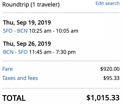 Deal Alert: Teb Chaws Asmeskas Lub Nroog mus rau Spain Los ntawm $ 809 Round-Trip nyob rau hauv Premium Economy 1745_10