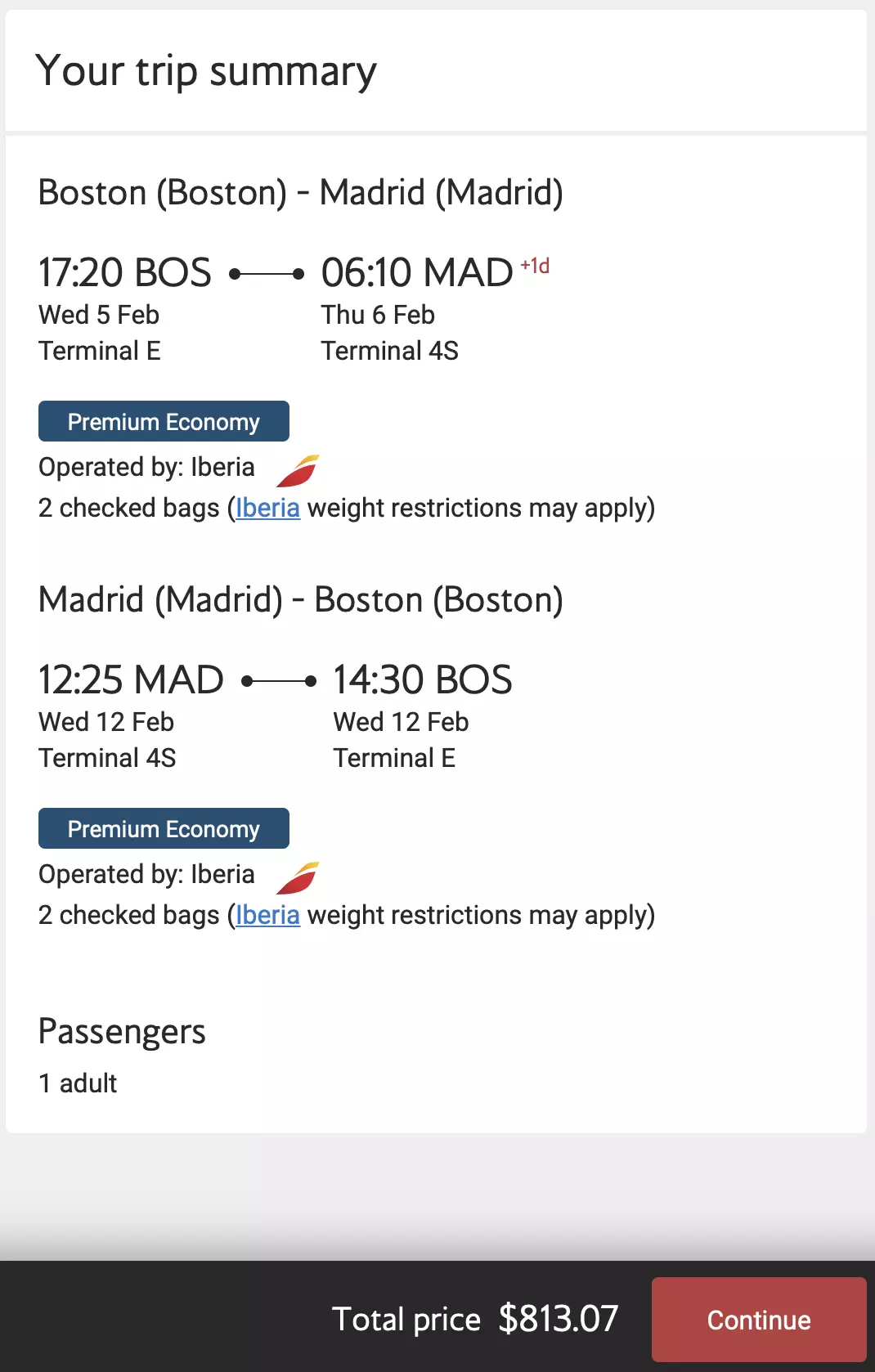 Tarjousvaroitus: Yhdysvaltain kaupungit Espanjaan alkaen 809 $ edestakainen matka Premium Economy -hinnalla 1745_4