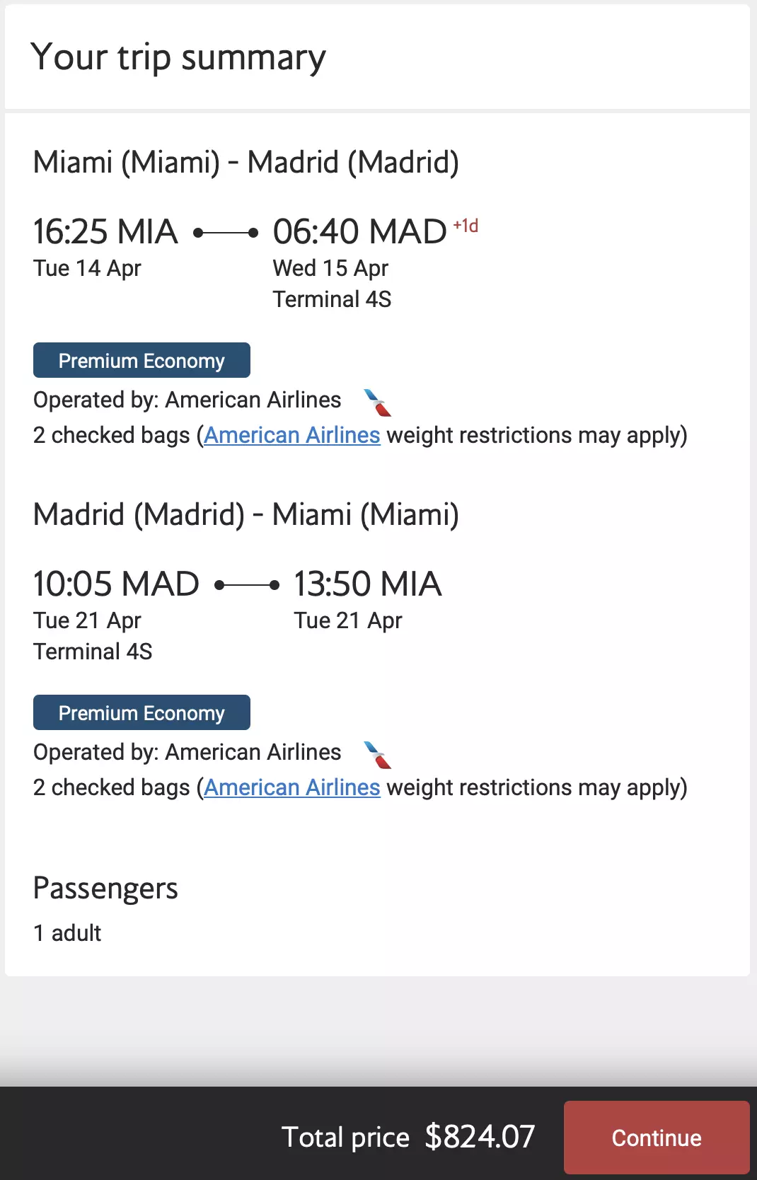 Deal Alert: Teb Chaws Asmeskas Lub Nroog mus rau Spain Los ntawm $ 809 Round-Trip nyob rau hauv Premium Economy 1745_5