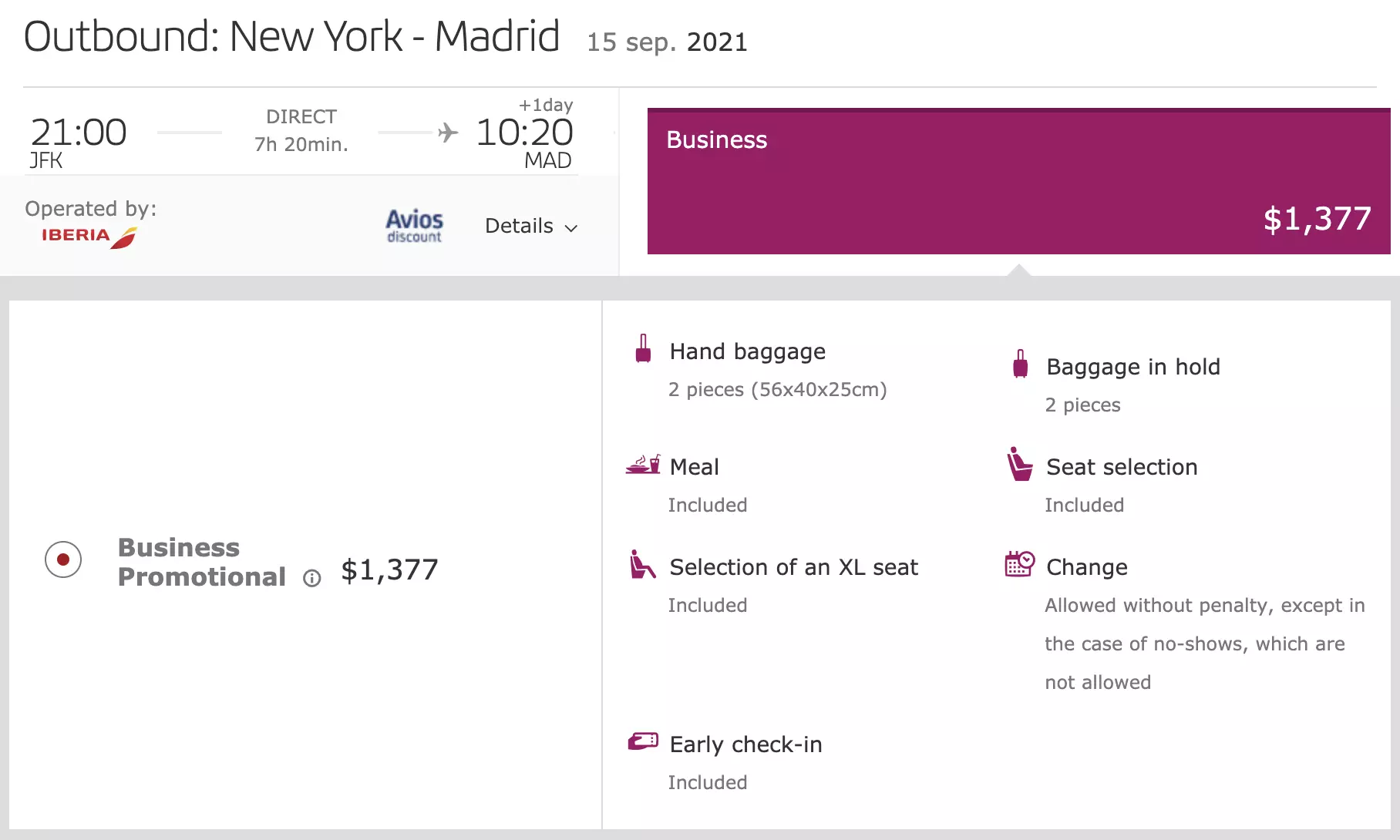 Nonstop business class till Italien, Spanien och mer från bara 1 050 USD enkel resa 1748_5