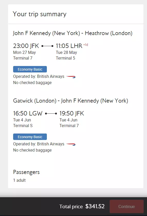 Tandha Deal: Penerbangan Nonstop menyang London Saka $315 Round-Trip 1753_7