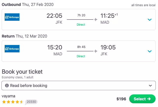 Deal Alert: Flights to Europe from $196 round-trip 1788_1