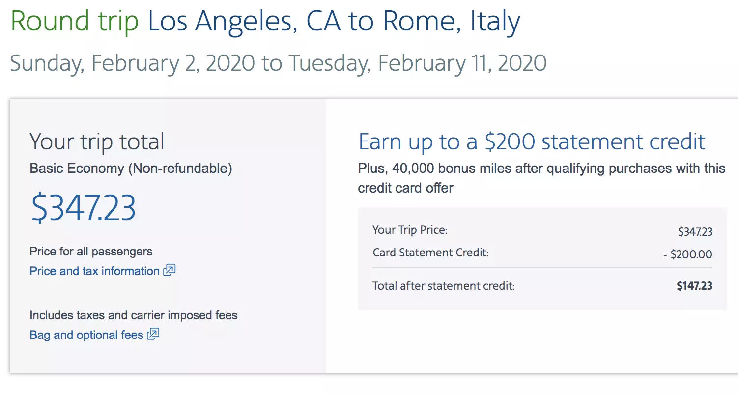 Flyreiser til Roma har sunket til $280 tur-retur 1807_3