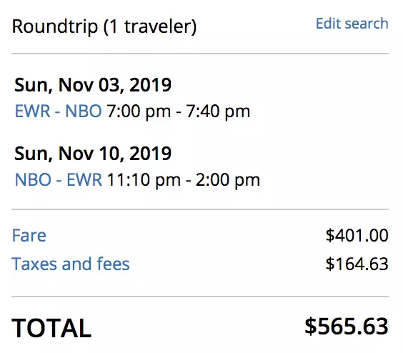 Deal Alert: USA-städer till Kenya från $566 tur och retur 1810_3