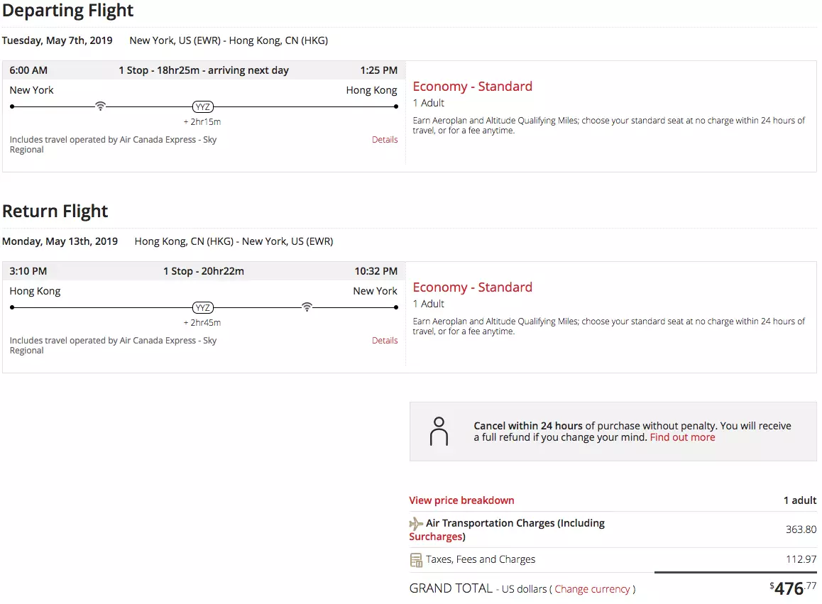 Deal Alert: Nonstop Flights to Hong Kong Fan $ 438 RT 1821_5