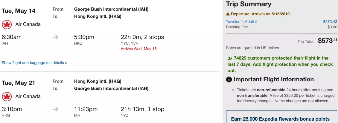 Kontratuaren alerta: geldialdirik gabeko hegaldiak Hong Kongera 438 $-tik aurrera 1821_8