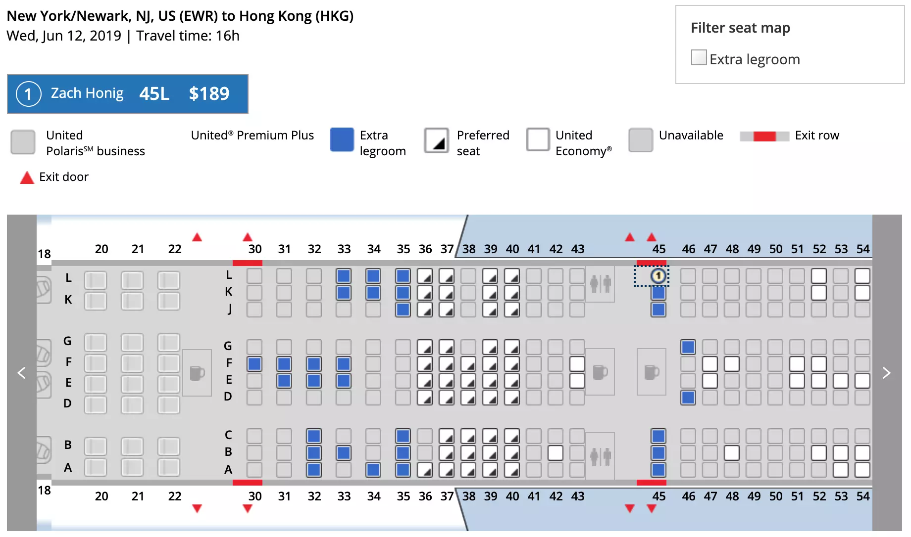 Alerta de oferta: United oferecendo 35% de desconto na Economy Plus em junho 1822_2