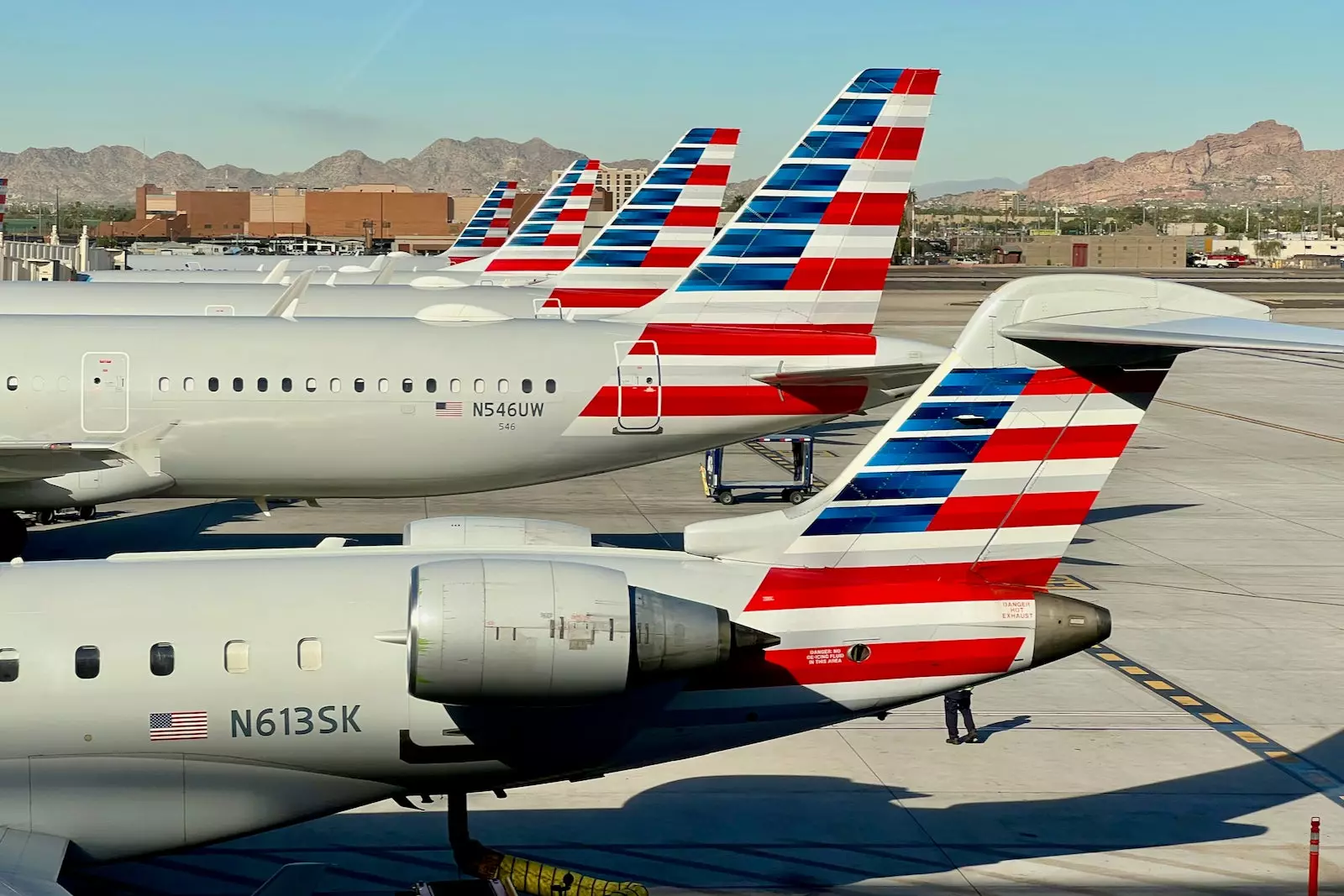 Sei ino iri nguva yakakwana yekunyura kaviri neAmerican Airlines