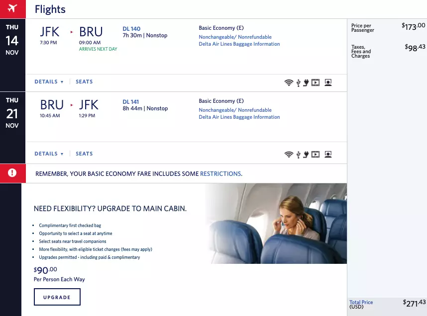 Alerto sa Deal: Nonstop nga mga Flight paingon sa Brussels Gikan sa $271 Round-Trip 1896_1