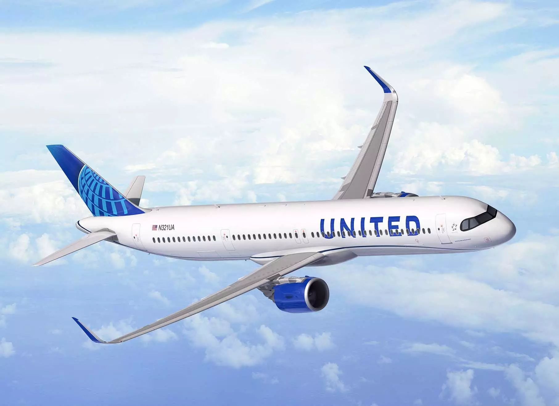 Utoaji wa United Airlines Airbus A321XLR mpya. (Picha kwa hisani ya Airbus)