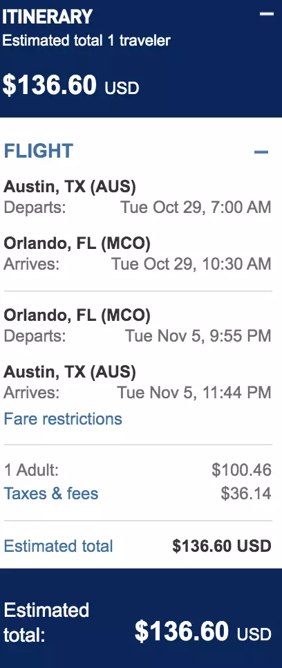 Iibka tooska ah ee JetBlue: Duulimaadyada ka bilaabma $44 hal-jid ama $87 safar wareeg ah 1924_8